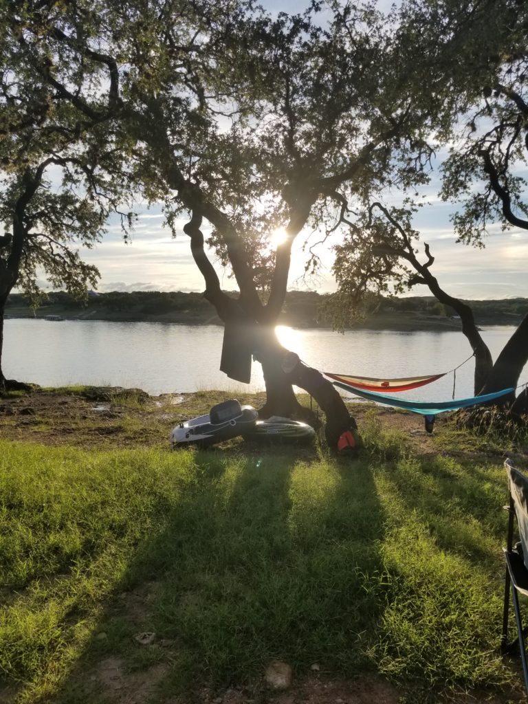 4 Seasons of Winter - Camping at Pace Bend Park